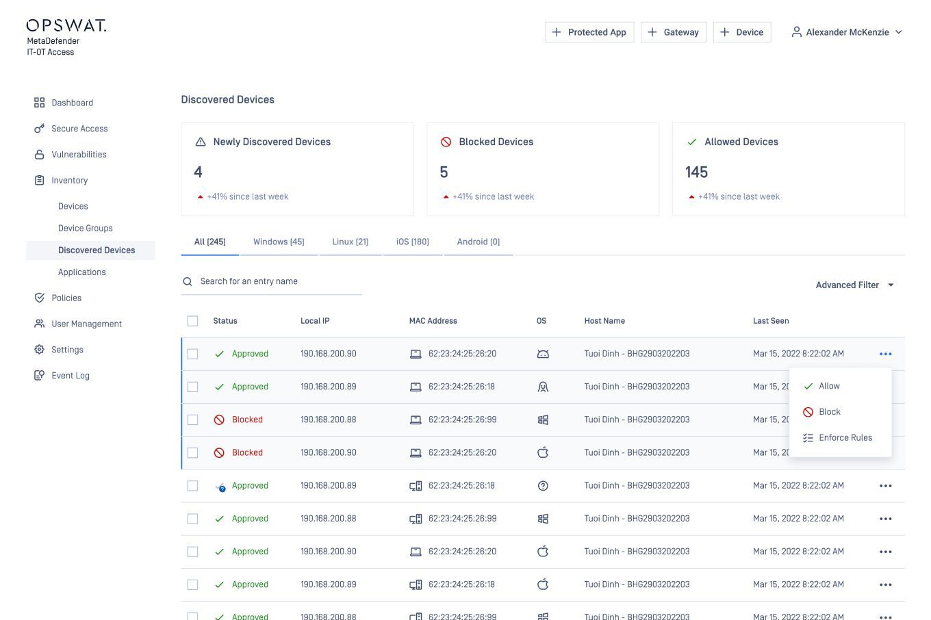 OPSWAT MetaDefender Access
